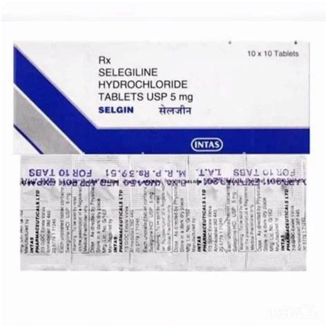 Selegiline Hydrochloride Tablets At Rs 78box Neurology In Nagpur