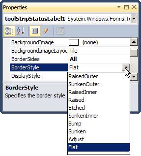 Windows Controls Status Bars
