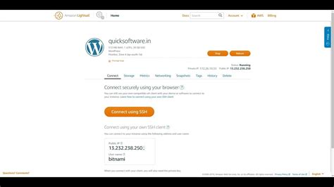 Installing And Renewing Letsencrypt Certificate Aws Lightsail Using
