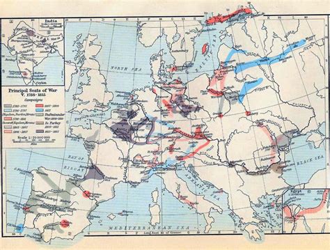 Napoleonic Wars World Map