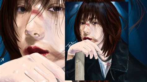 ผลงาน ภาพเหมอน Digital Painting