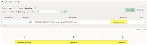Plsql Oracle Package Compilation Error Pls 00103 Encountered The
