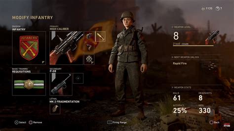 Call Of Duty Wwii Ui And Menu Design Part 2 Playpeep