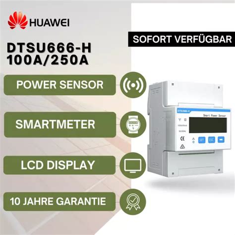 Huawei Smart Power Sensor Dtsu666 H 100a 50ma Smartmeter F Luna2000 Austria £157 61 Picclick Uk