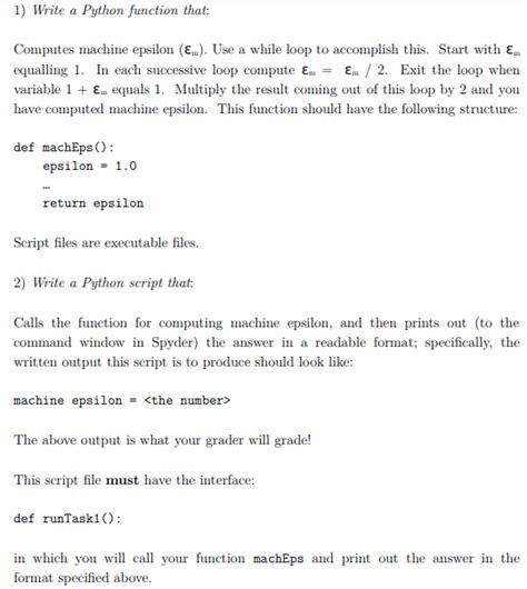 Solved Machine Epsilon Em Is A Characteristic Of The Cpu In
