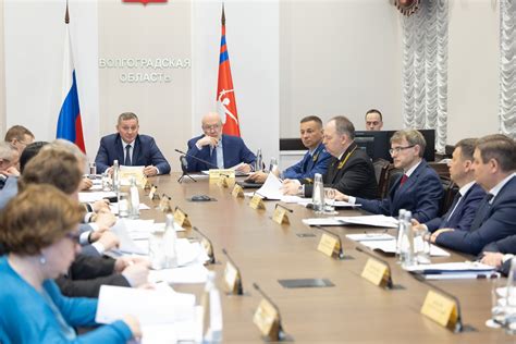 В Волгограде с участием Андрея Бочарова проходит заседание Совета при Президенте РФ