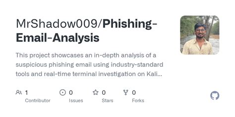 Github Mrshadow009phishing Email Analysis This Project Showcases An