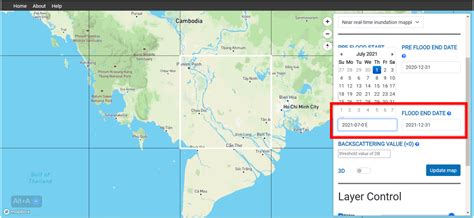 Unu Inweh Flood Mapping Tool