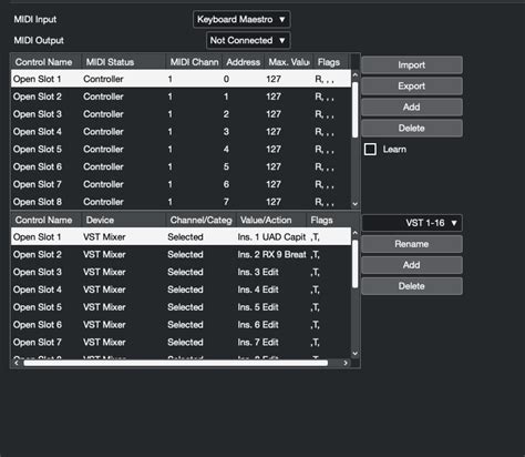 Cubase New MIDI Remote Feature Inserts Options Page Cubase Steinberg Forums