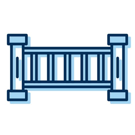 Guardrail Generic Blue Icon