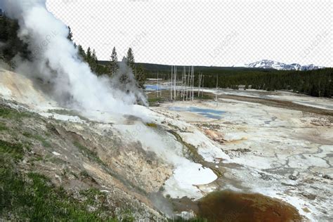 옐로 스톤 국립 공원 미국 Png 일러스트 무료 다운로드 Lovepik