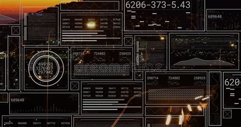 Displaying Translucent Dashboard Panels Showing Line Graphs And