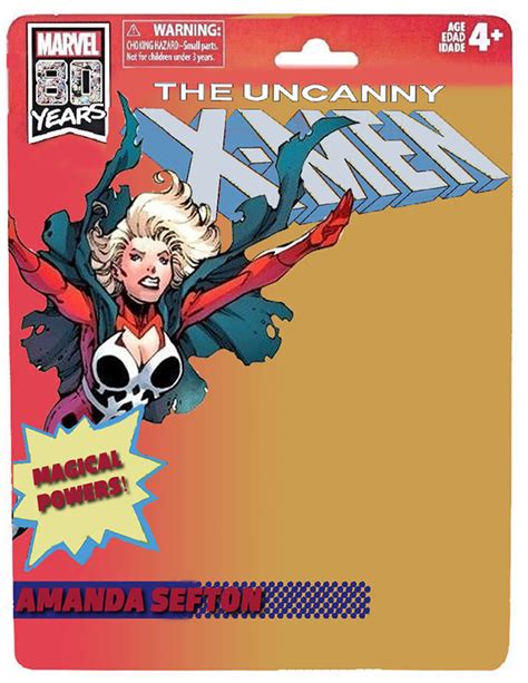 Marvel Legends Amanda Sefton Vintage Packaging By Leokearonmsc On Deviantart