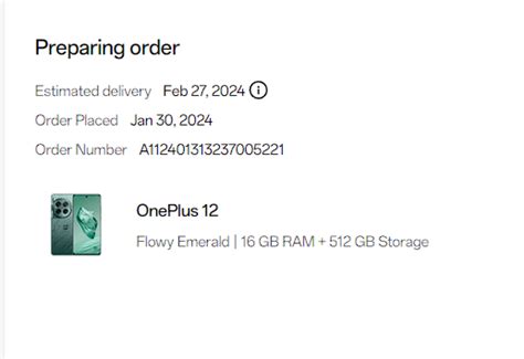 Pre Order Slower Than Regular Order Roneplus