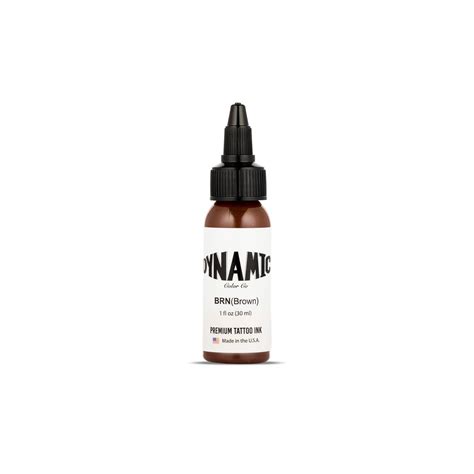 Dynamic Color Co Brown Tattoo Ink Made In Usa Since 1990