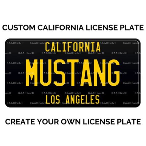 Blank California License Plate California License Plate With Drivers