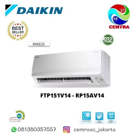 Promo Ac Split Daikin Standard Malaysia Brezee 1 2 Pk Model Ftp15av14 Rp15av Diskon 23 Di