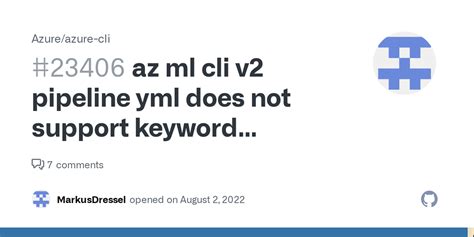 Az Ml Cli V Pipeline Yml Does Not Support Keyword Is Deterministic Issue Azure