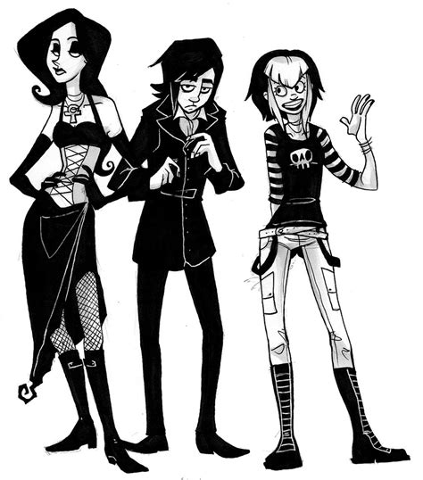 Lets See The Difference Between Emo And Goth By Cassiecasanova On