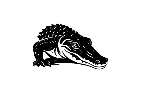 Premium Vector American Alligator Icon