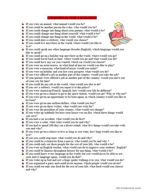 Conditional Type 2 Questions Pdf