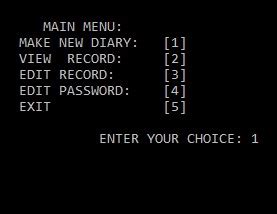 GitHub Meroby Diary System A Basic Digital Diary System