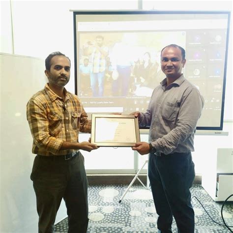 Sagar Rajguru On Linkedin Tl Of The Month Award From Vp