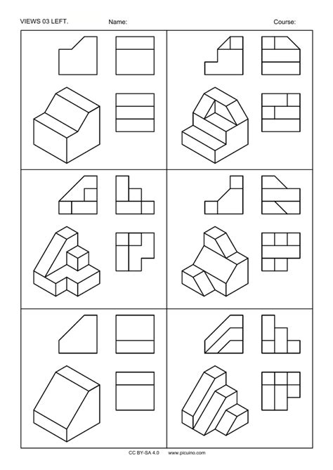 Isometric Drawing Exercise