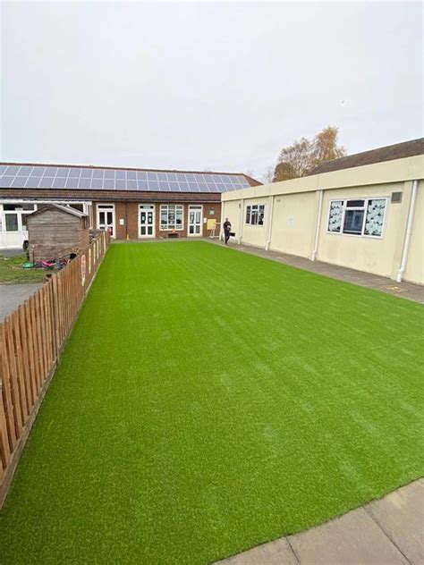Artificial Grass Playing Field Victor Seymour Infant School
