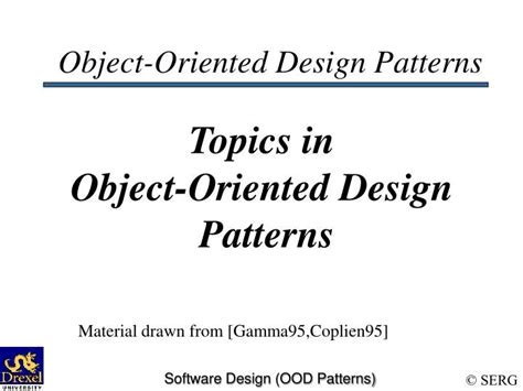 Ppt Object Oriented Design Patterns Powerpoint Presentation Free Download Id251975