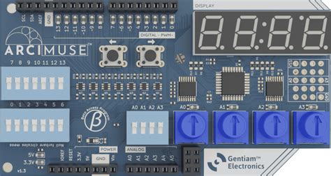 Gentiam Electronics Arduino Compatible Shields