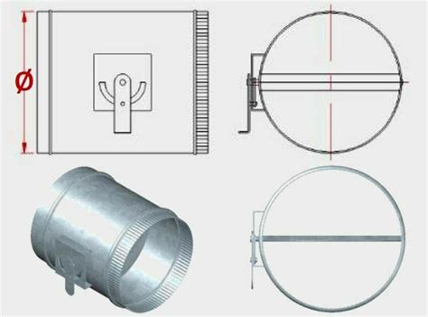 Comprar Compuerta Redonda En Ducteria Hvac