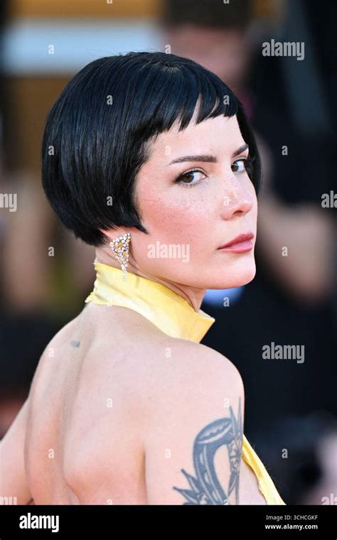 Halsey Attending The Smashing Machine Premiere As Part Of The 82nd