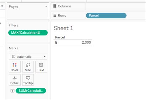 Tableau Return Entire Row Based On Min Or Max Value Of Specific Column
