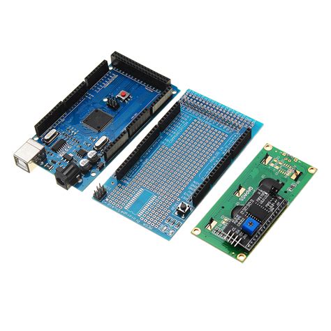 New MEGA 2560 Project Starter Kits With LCD1602 Servo Motor Ultrasonic Sensor For Arduino
