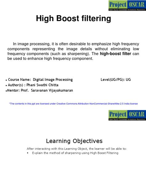 High Boost Filtering Download Free Pdf Cybernetics Image Processing