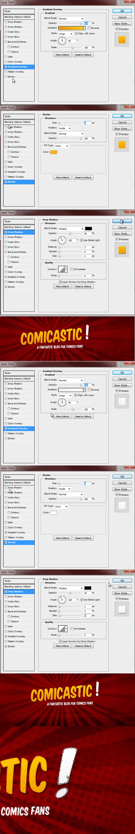 Create A Comic Book Themed Web Design Photoshop To Html Css Part 1 Envato Tuts
