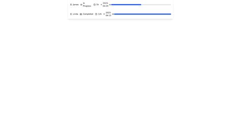Task Board Filterable Columns Free React Tailwind Component