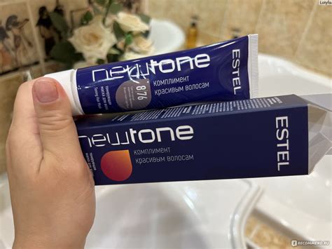 Тонирующая маска для волос Estel Haute Couture Newtone - « Оттенок 8.76 ...