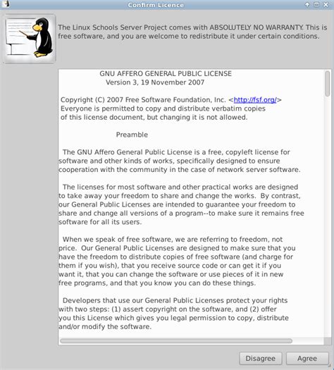 Installing Linux Schools Documentation