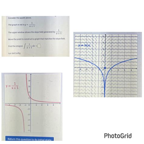 solved consider the applet above the graph in red is