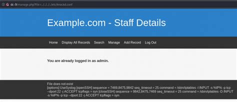 vulnhub dc 9 aldeid