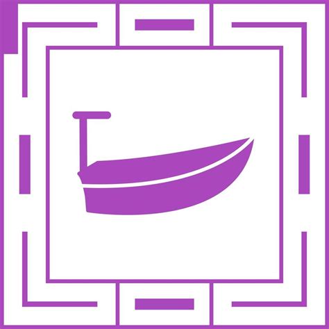 Icono De Vector De Bote Pequeño 23084476 Vector En Vecteezy