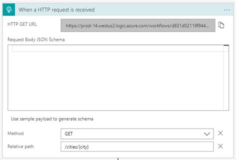 GET Request In Azure Logic Apps Serverless Notes