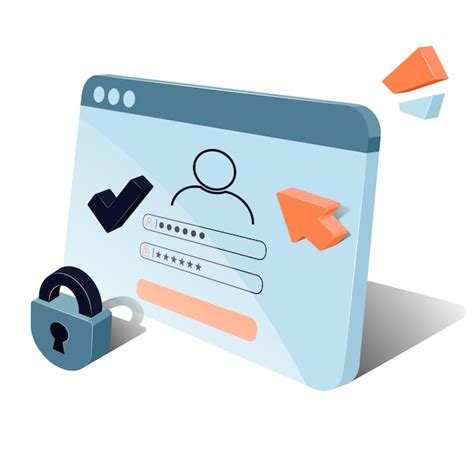 Cadastro De Perfil Login E Senha Modelo De Uma Tela De Computador