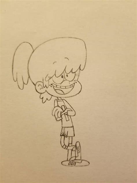 Lynn Loud Line And Sketch By Auratimusa24 On Deviantart