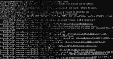 Esp Idf 生成工程并下载到esp32s3中esp Idf 下载 Csdn博客