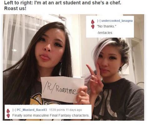 19 Cute Girls Ask The Internet To Roast Them Roast Me Reddit Memes Bones Funny