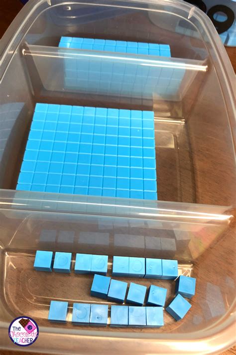 Using Place Value Blocks To Build Number Sense The Chocolate Teacher