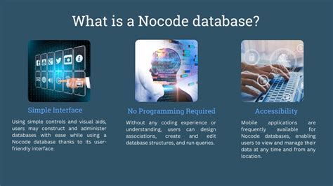 ppt unleash the potential of nocode databases to transform data